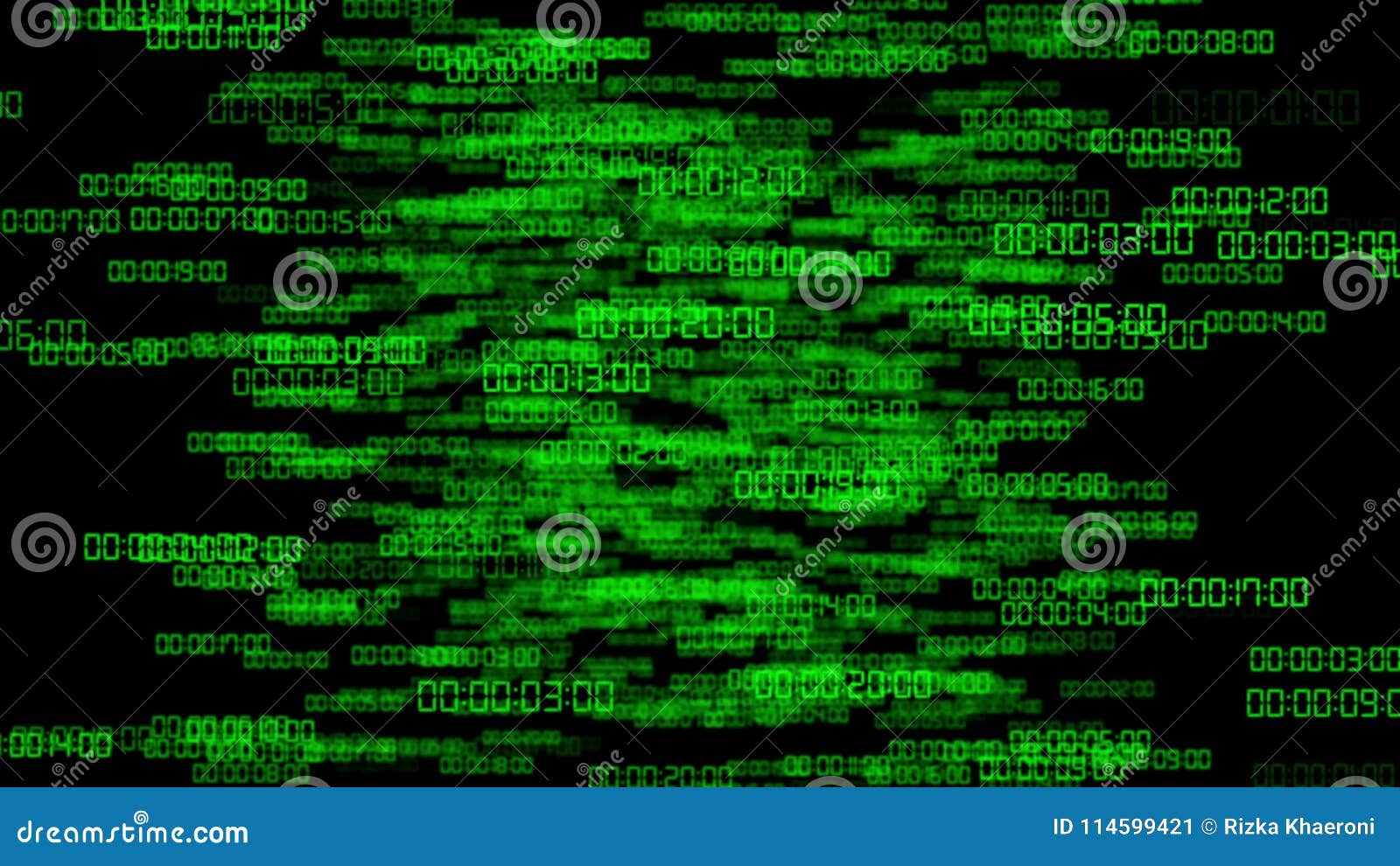 Binary Code Animation Background Stock Video - Video of futuristic ...