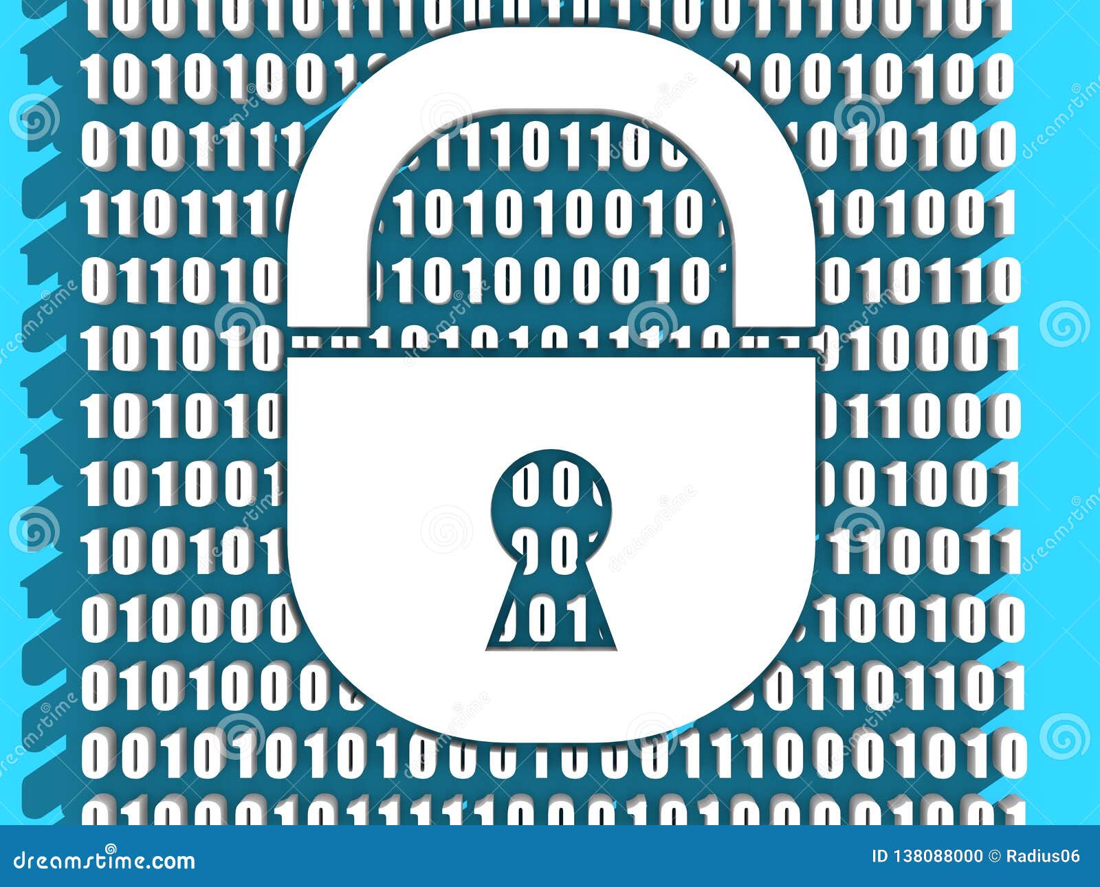Binary code backdrop stock illustration. Illustration of cryptography ...
