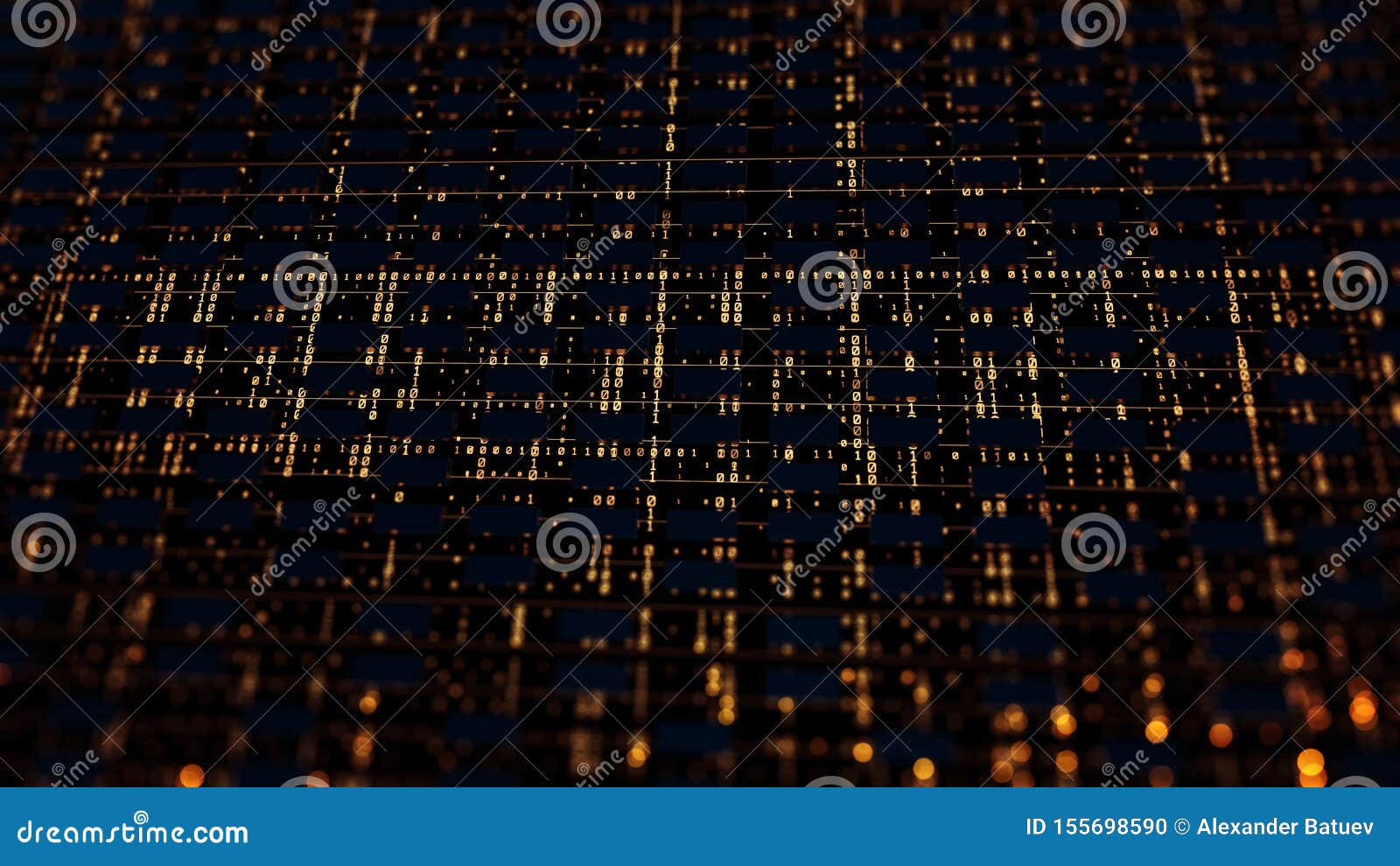 Binary code background stock illustration. Illustration of blue - 155698590