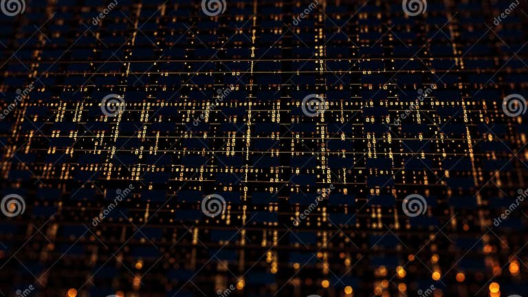 Binary code background stock illustration. Illustration of blue - 155698590