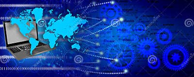 Binary Code Background, Artificial Intelligence Digital Eye Abstract ...