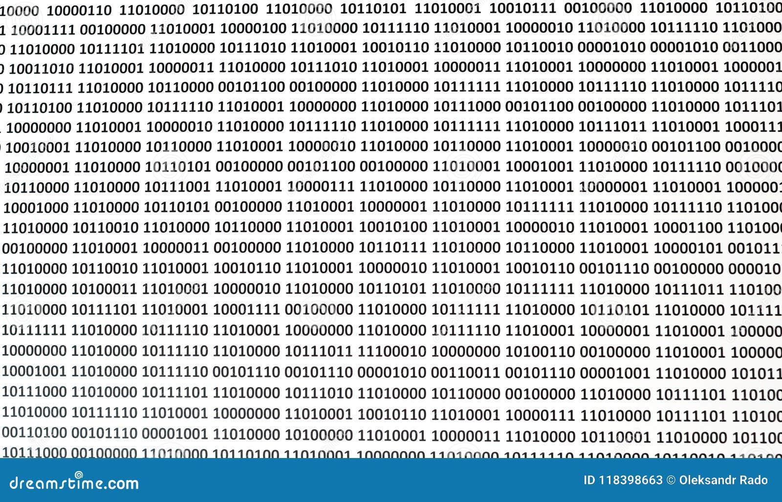 Binary Code Background Binary Code Algorithm Binary Data Code Stock Image Image Of