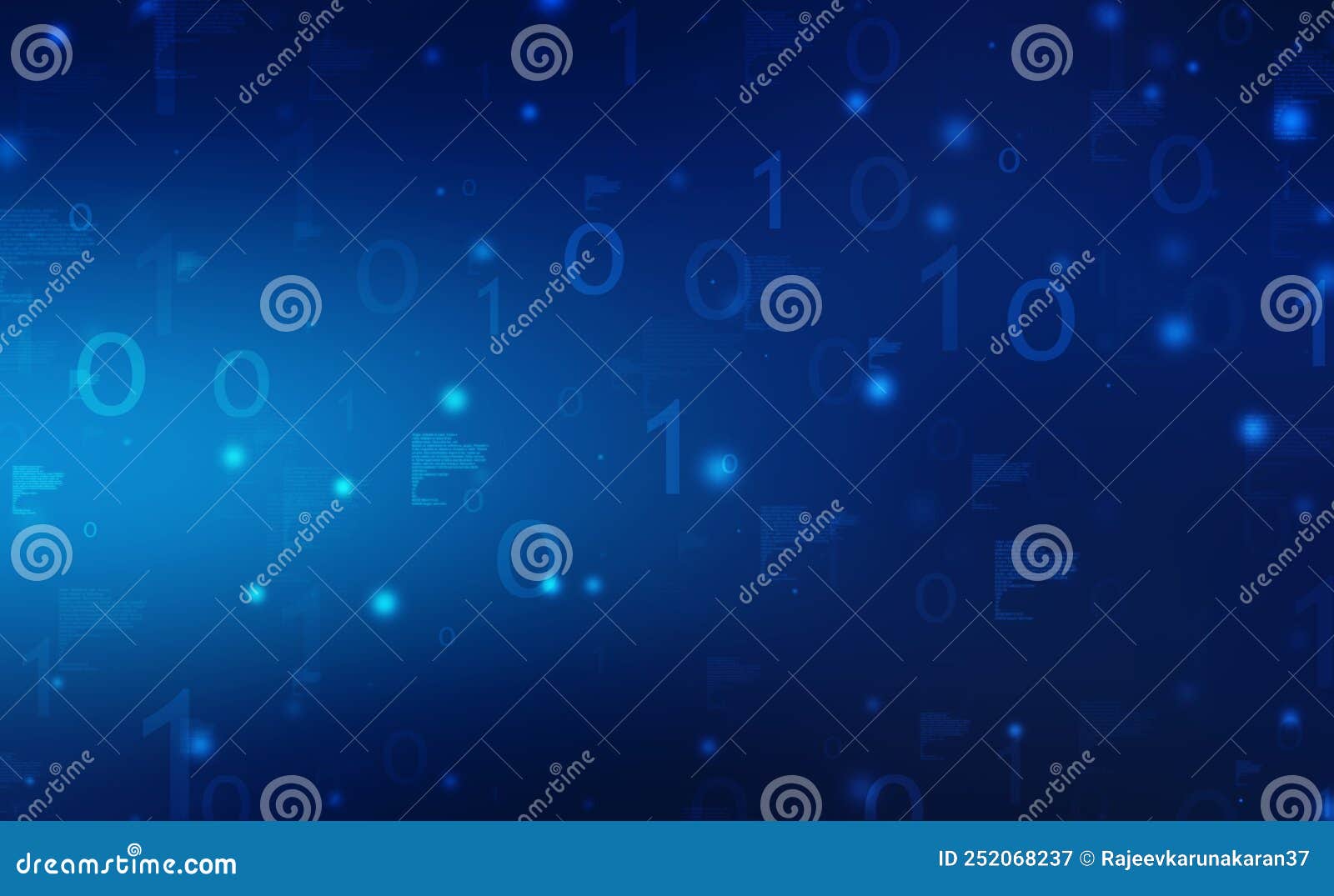 Binary Code Background, Digital Abstract Technology Background,binary Code Format in Technology ...
