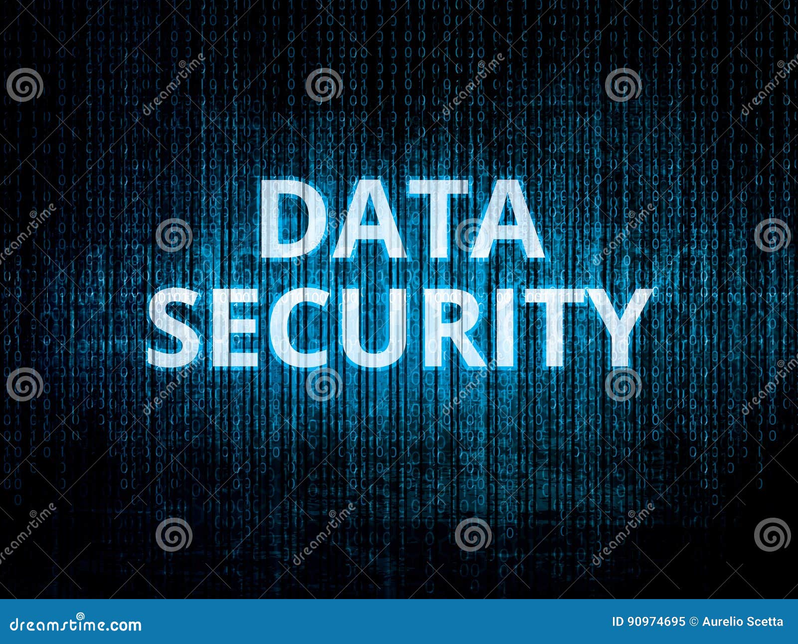 Data security background stock vector. Illustration of electronic ...
