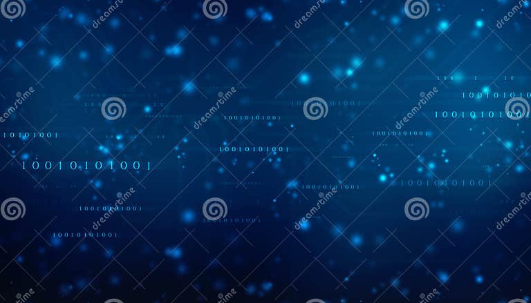 Binary Code Background, Internet Data, Big Data Communication Background Binary Code Format in ...