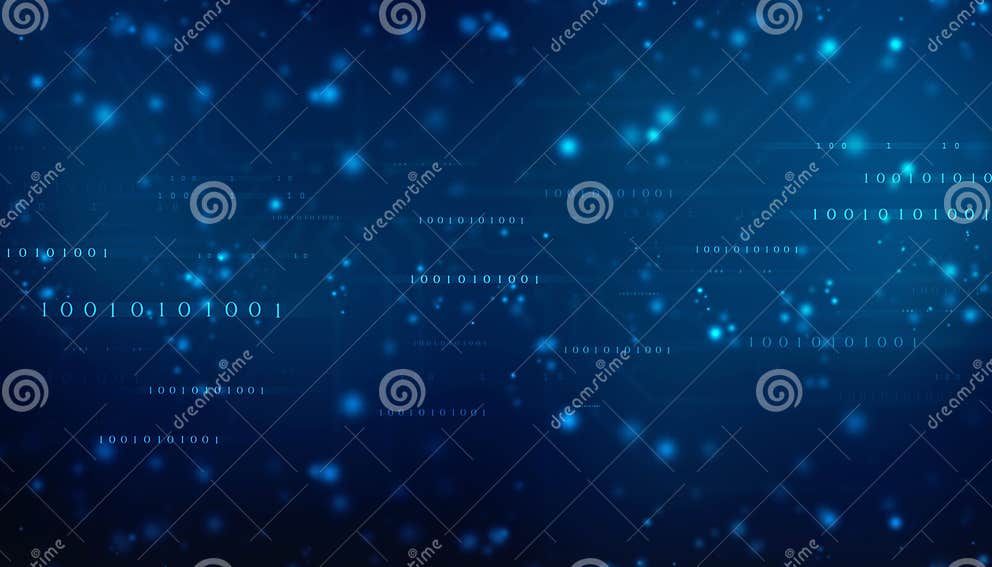 Binary Code Background, Internet Data, Big Data Communication Background Binary Code Format in ...