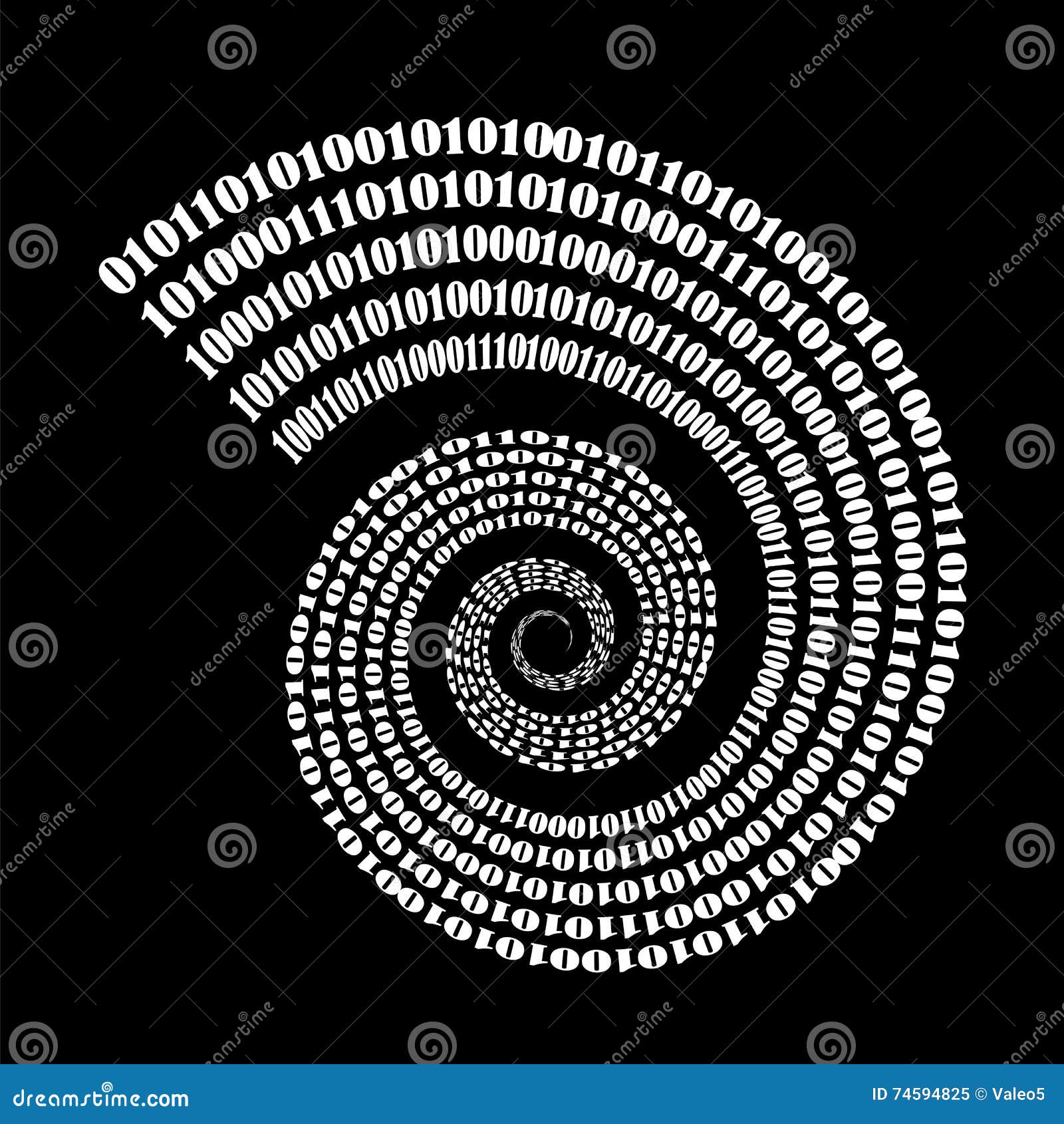 Binary Code Background. Numbers Concept Stock Vector - Illustration of encoding, graphic: 74594825