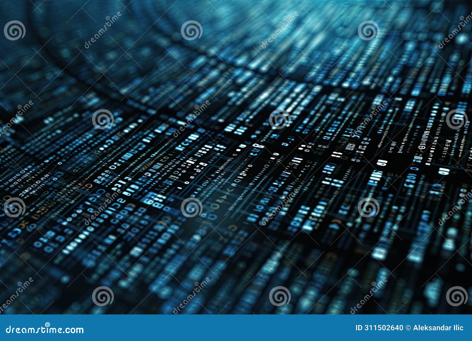 Binary Code Background. Programming and Coding Concept Stock Photo - Image of hacker, abstract ...