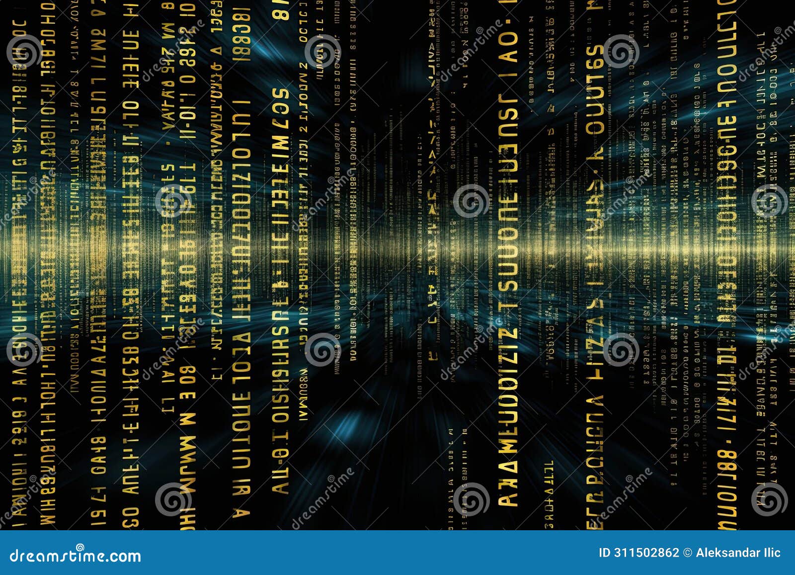 Binary Code Background. Programming and Coding Concept Stock Photo - Image of robot, network ...