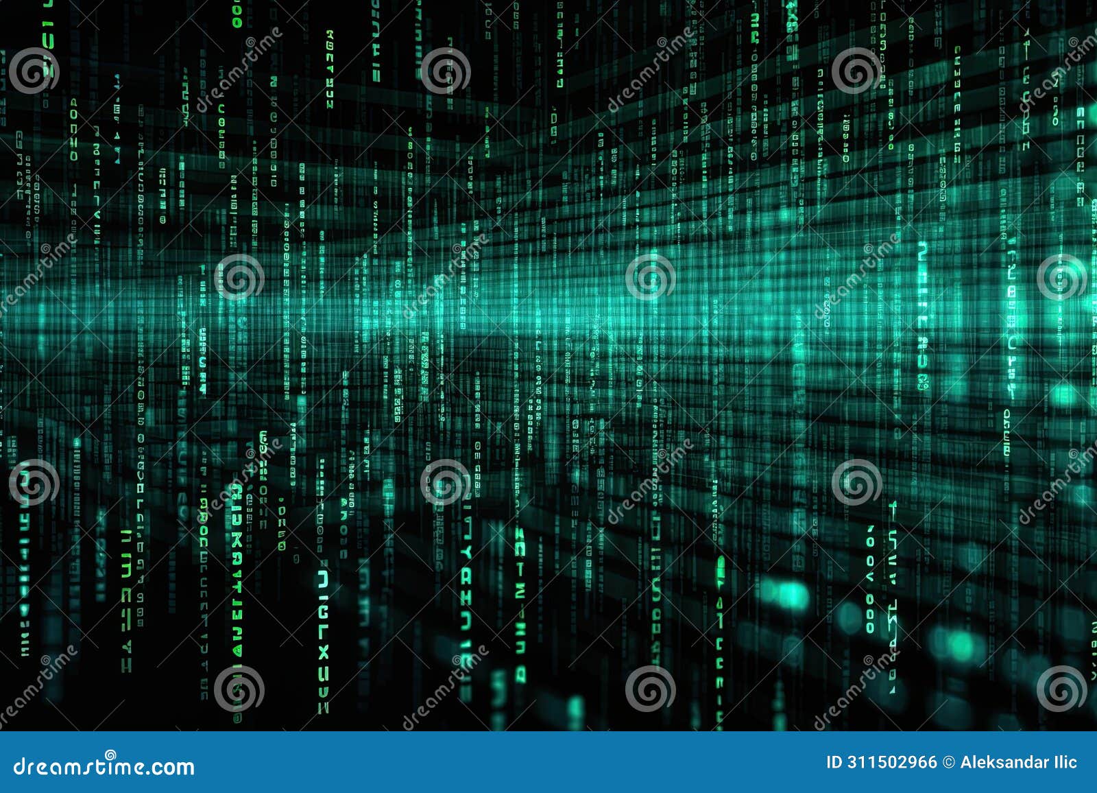 Binary Code Background. Programming and Coding Concept Stock Photo - Image of abstract, robot ...