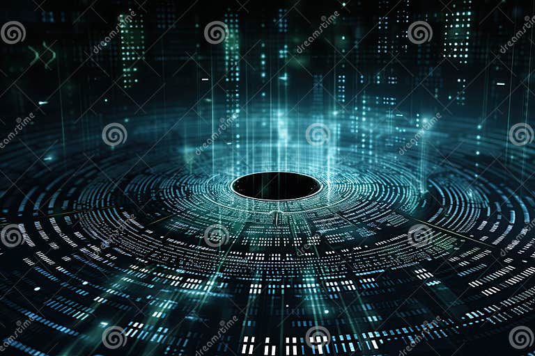 Binary Code Background. Programming and Coding Concept Stock Image - Image of information ...