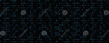 Binary Code Backgrounds, a Sequence of Zero and One, Blue Numbers, on a ...