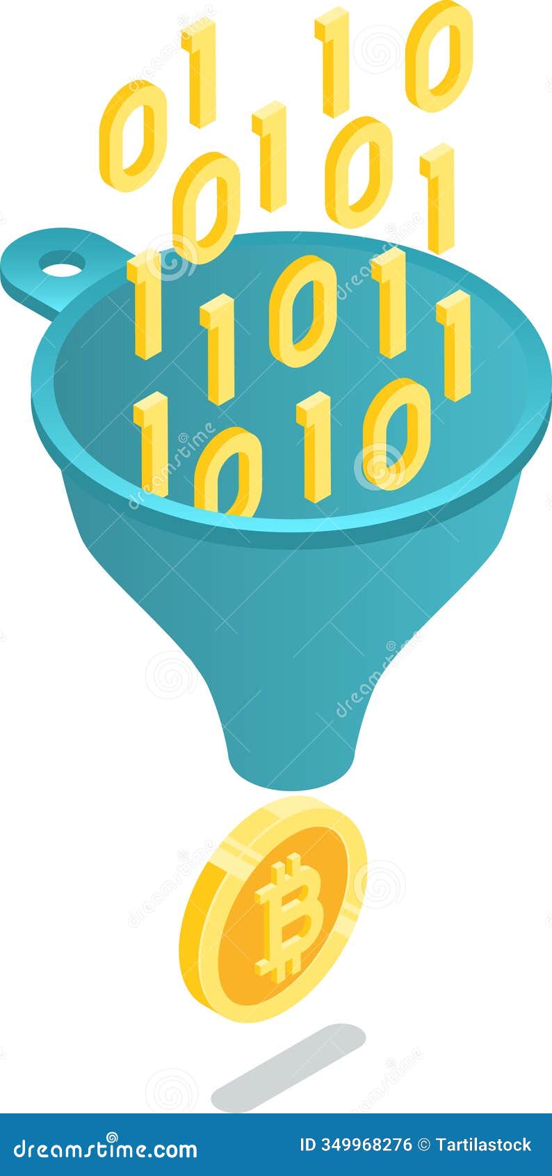 Data Mining, Processing Big Data Isometric Concept, Tech Cub, Artificial Intelligence Ai, Server ...