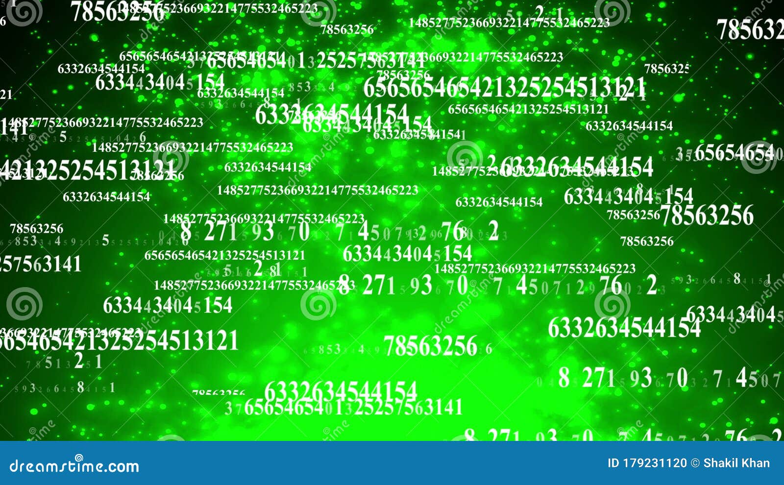 Binary Code Black and Green Background with Digits Moving on Screen, Concept of Digital Age ...