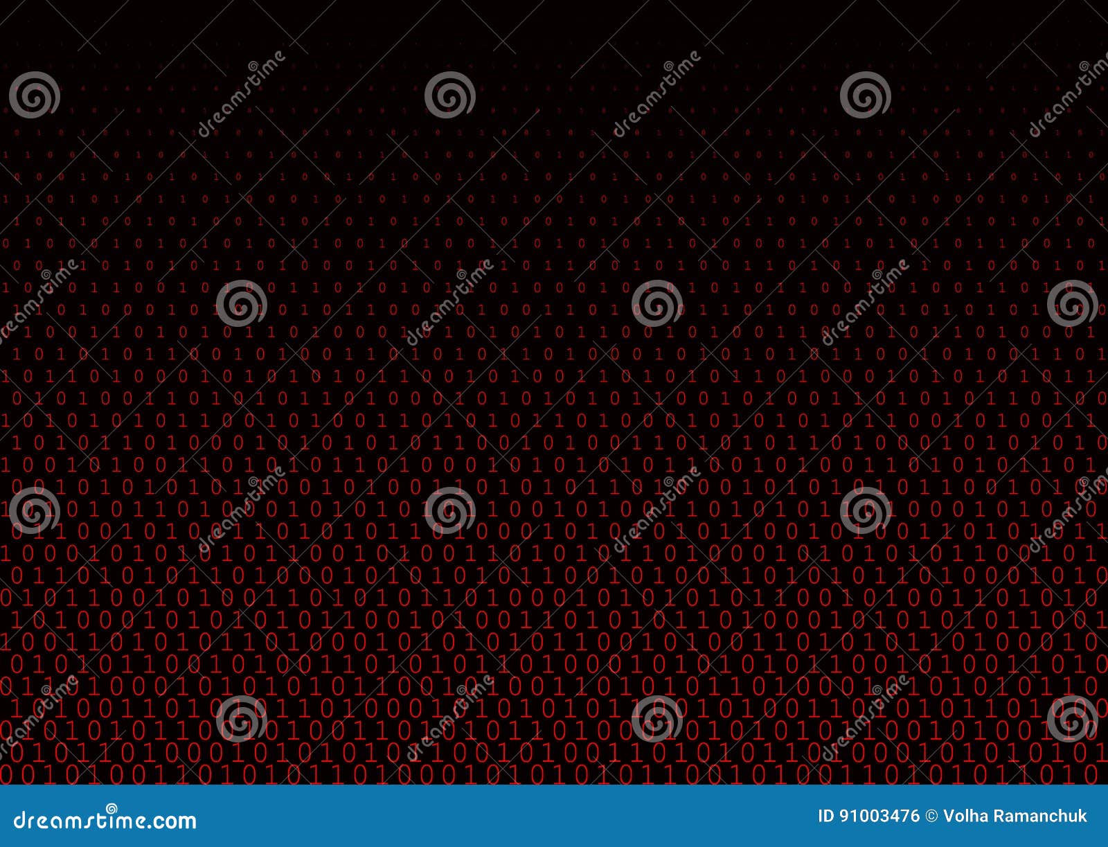 Red Qr Code On The Black Qr Codes Background Royalty-Free Cartoon ...
