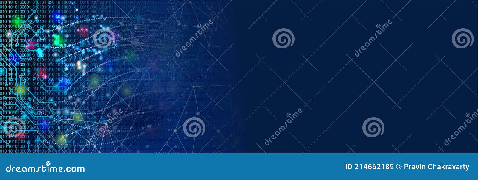 Binary Code Circuit Industrial Business Background. Background ...