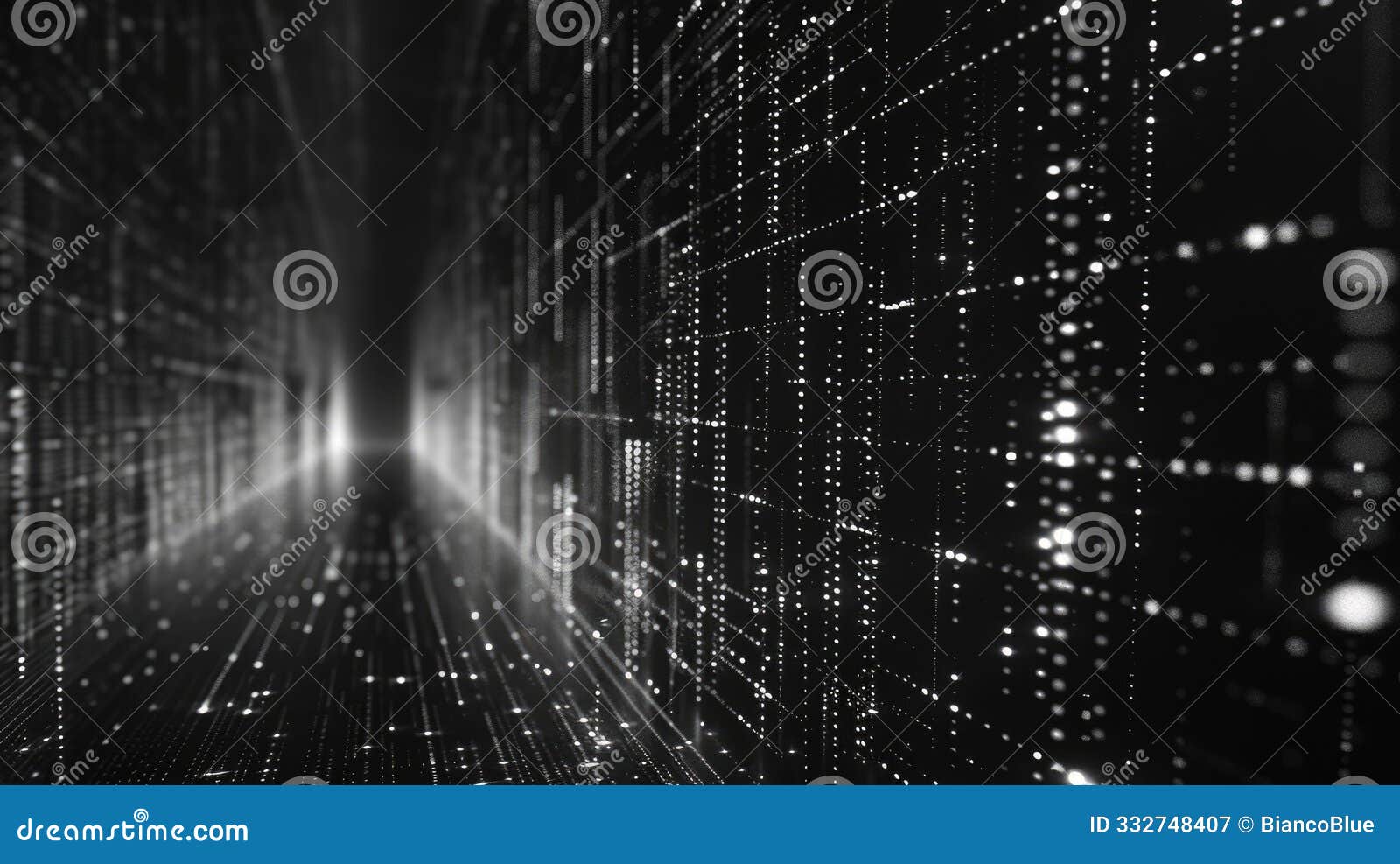 Binary Code the Concept of Programming and Software Development 3D Rendering AIG535 Stock ...