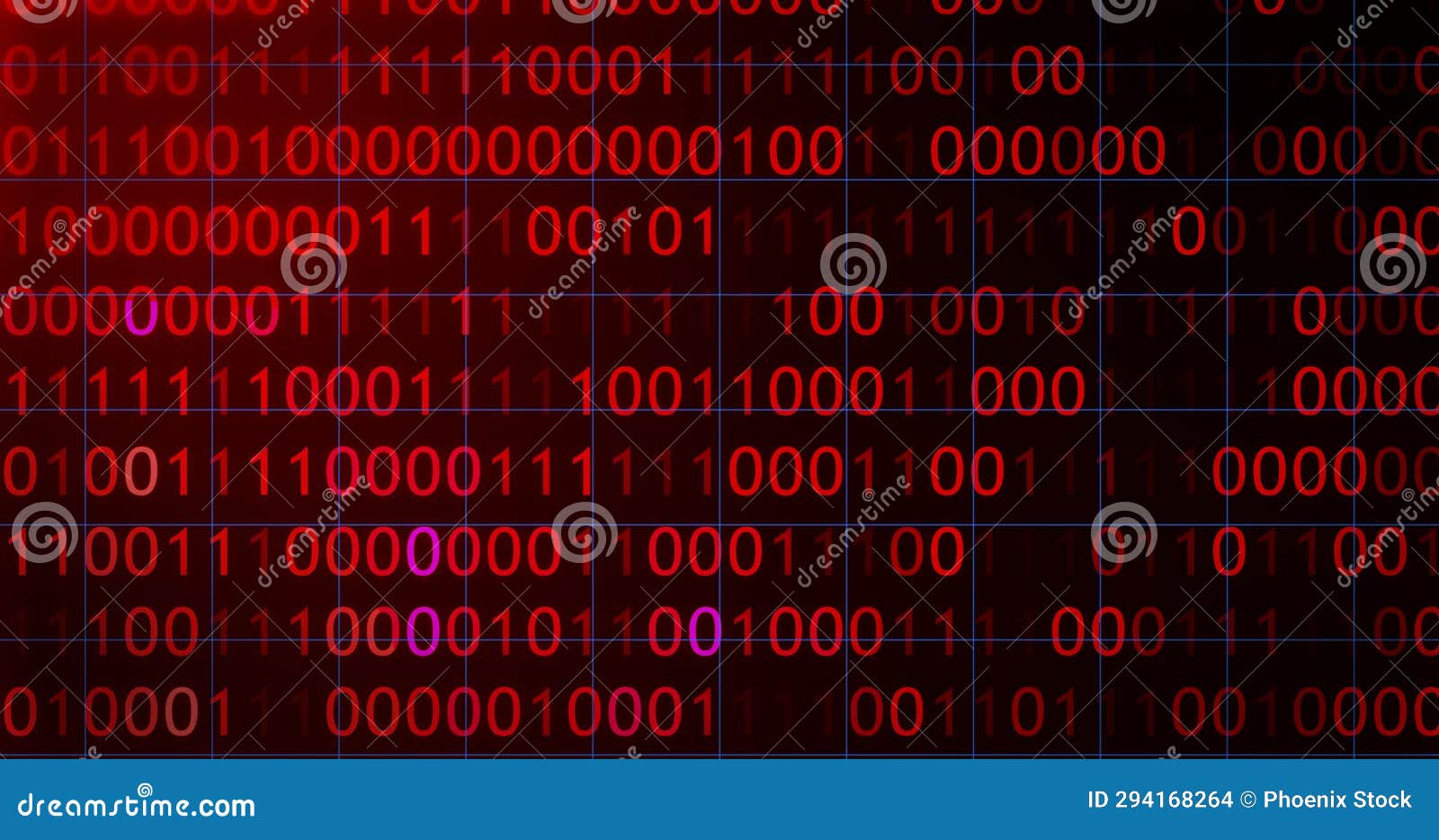 BINARY CODE 3D BG with CAMERA MOVEMENT. Stock Illustration - Illustration of binary, database ...
