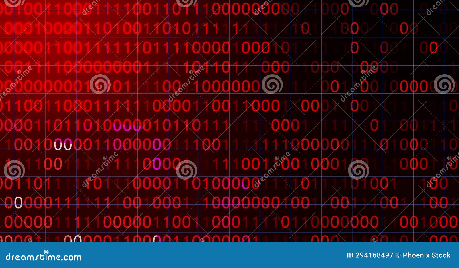 BINARY CODE 3D BG with CAMERA MOVEMENT. Stock Illustration - Illustration of connect, analysis ...