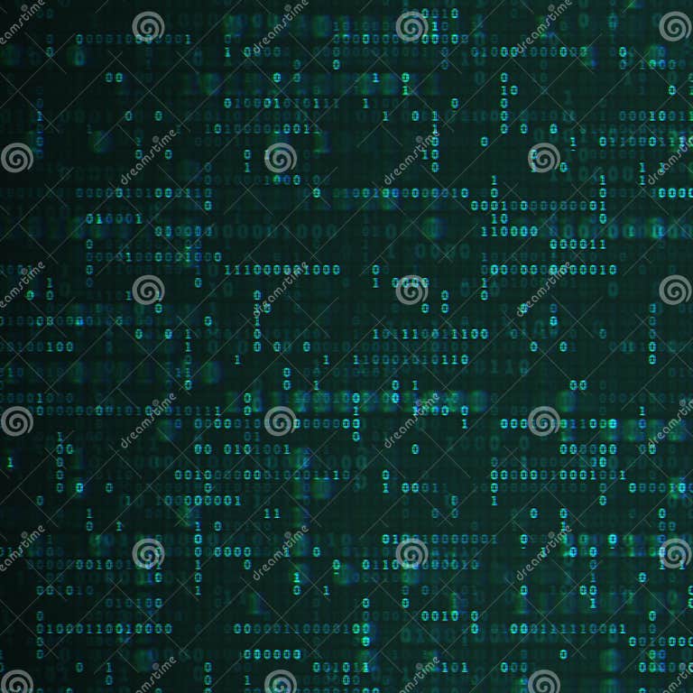 Binary Code Dark Blue Background. Programming Code. Dark Net Concept ...