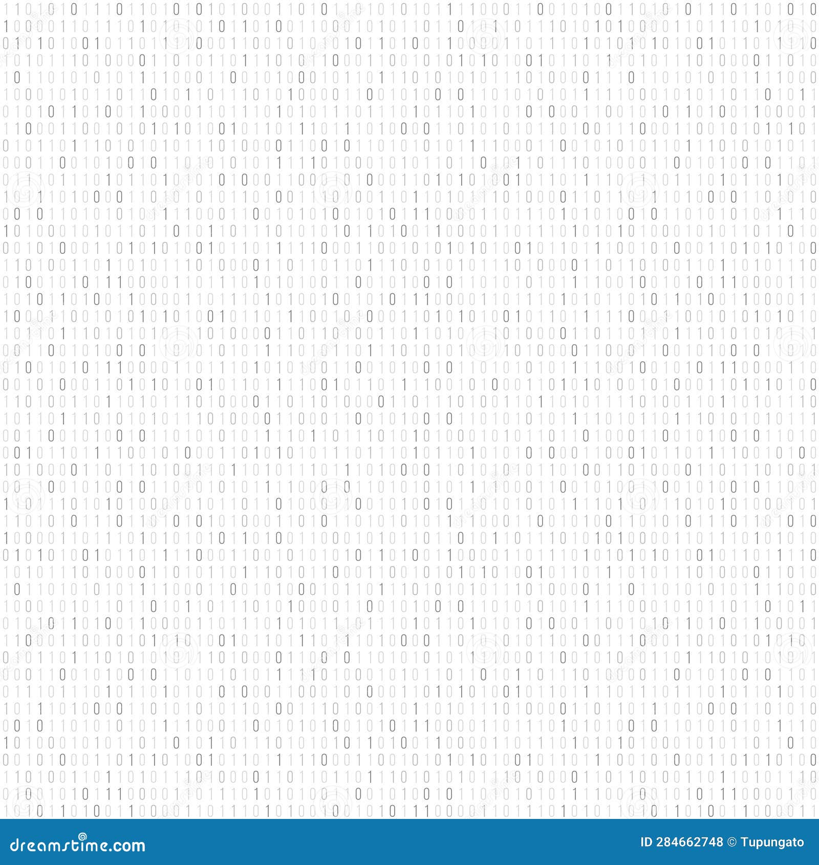 Binary Code Data Seamless Pattern Stock Vector Illustration Of Code 6770