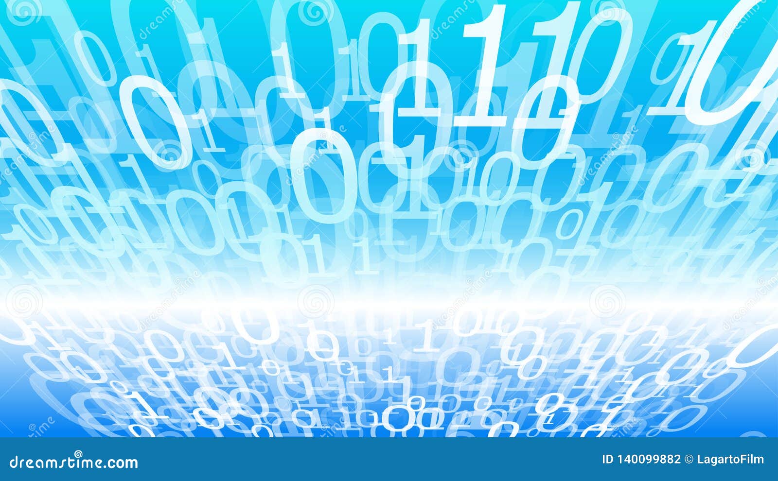 Binary Code Digits Background, Cyber Security Vector Backgrounds Stock ...