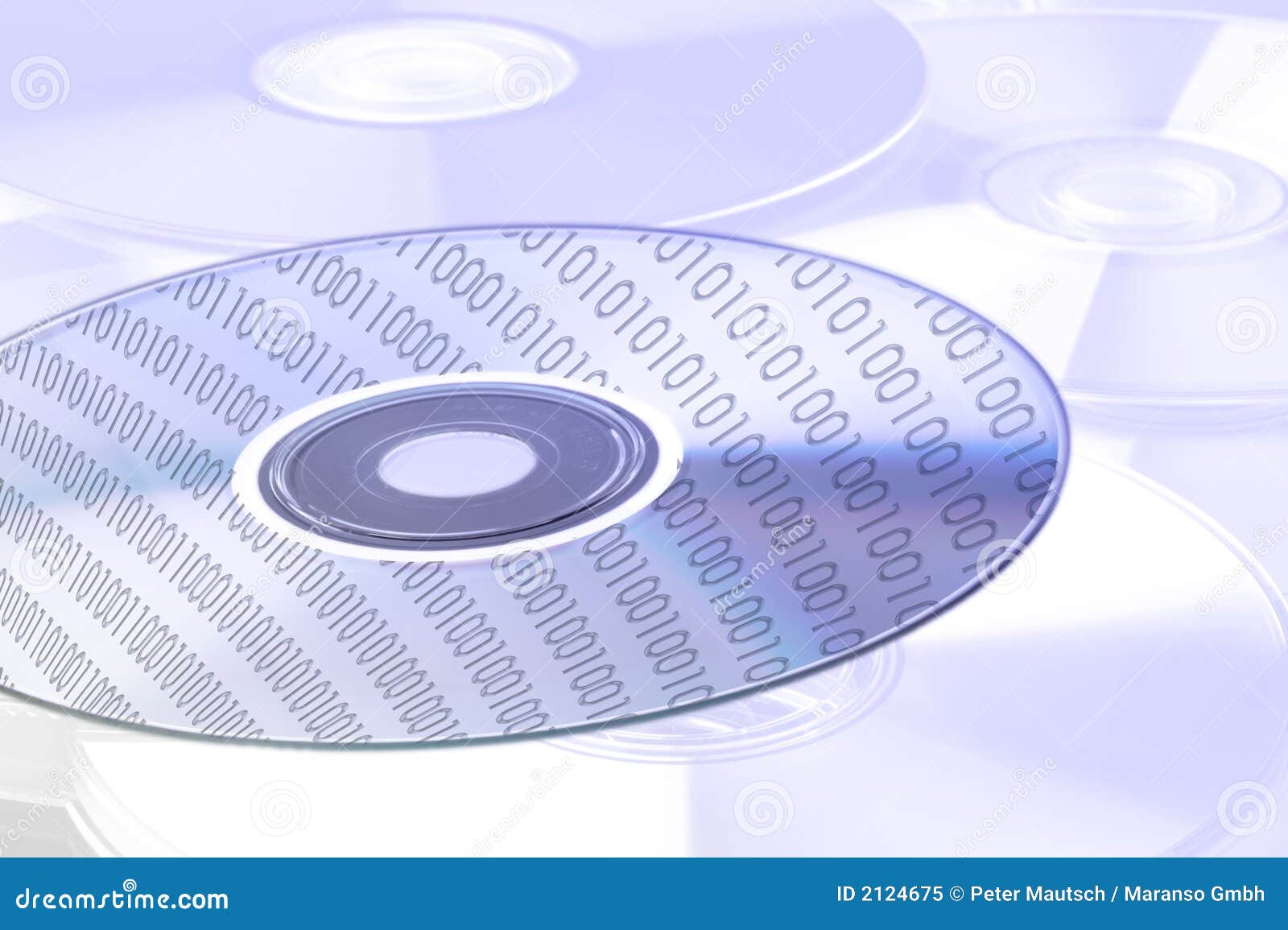 Binary code on dvd stock image. Image of design, information - 2124675