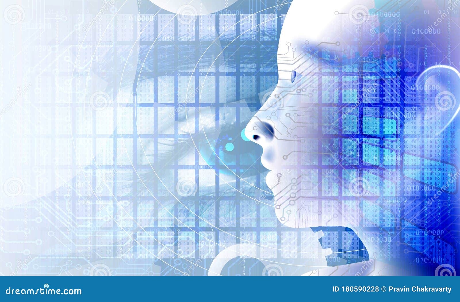 Binary Code Eye Background, Artificial Intelligence Digital Eye ... Binary Code Eye Background, Artificial Intelligence Digital Eye ...