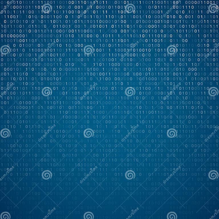 Binary code stock vector. Illustration of cryptic, cypher - 53620153