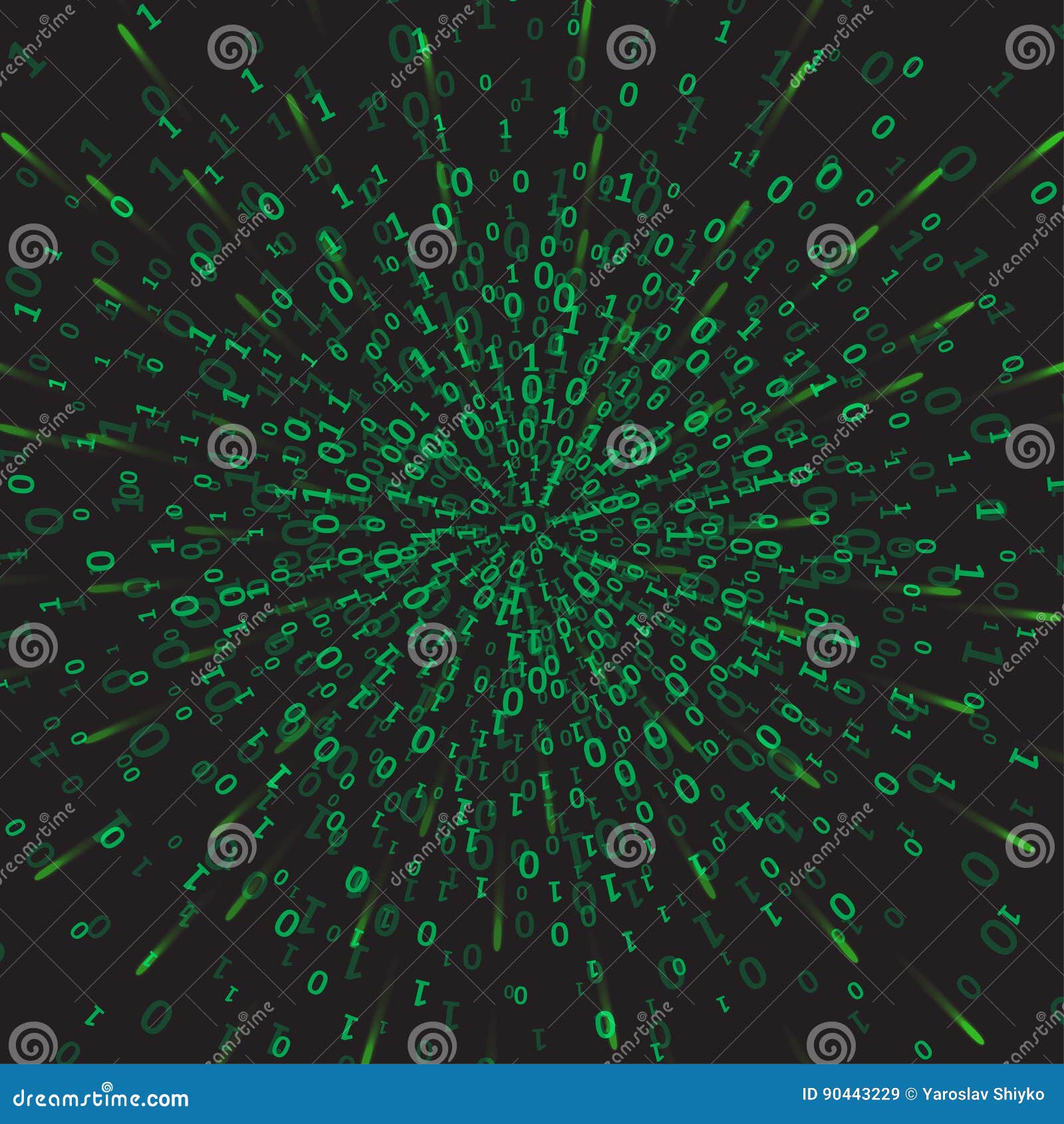 Binary Code Green and Dark Background Digits on Screen. Algorithm ... Binary Code Green and Dark Background Digits on Screen. Algorithm ...