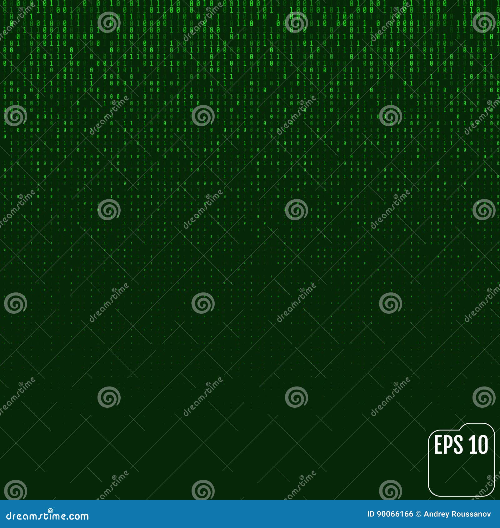 Binary Code Green Neon Glow Matrix. Vector Stock Vector - Illustration of binary, energy: 90066166