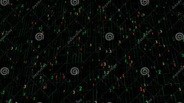 Binary Code - Hex Code - Digital Modern Display Programming and ...