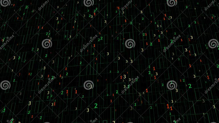 Binary Code - Hex Code - Digital Modern Display Programming and Futuristic Concept Background ...