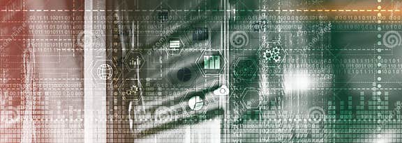 Binary Code. ICT - Information and Telecommunication Technology and IOT ...