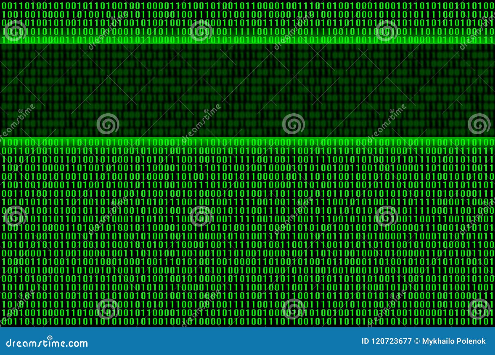 Binary code stock illustration. Illustration of computer - 120723677