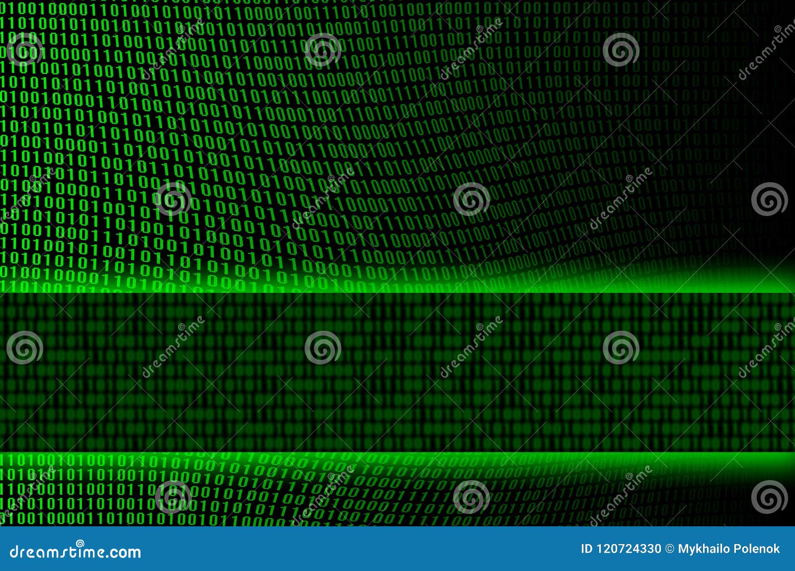 Binary code stock illustration. Illustration of coding - 120724330
