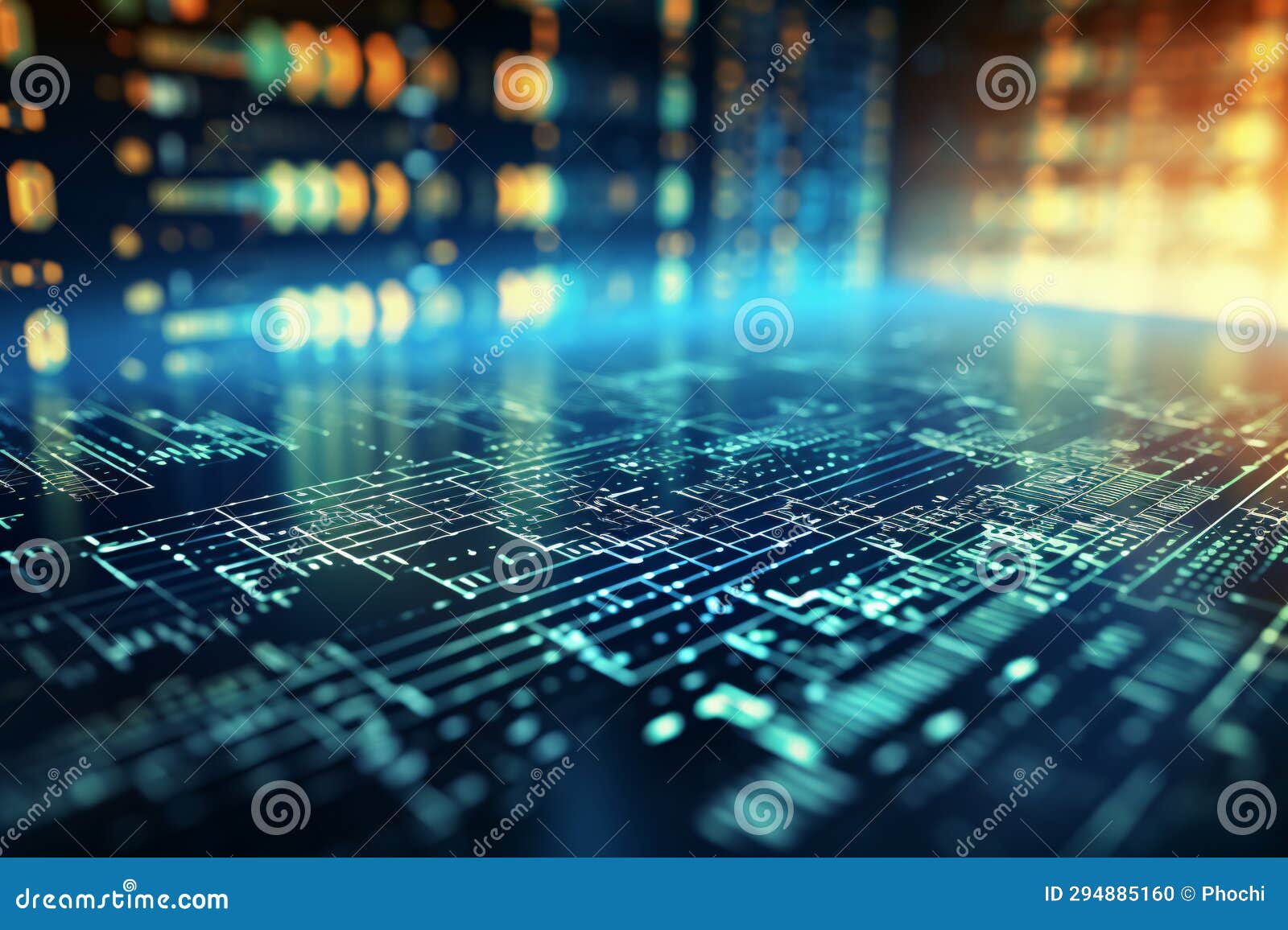 Binary Code Matrix. Digital Information Technology Background Stock ...