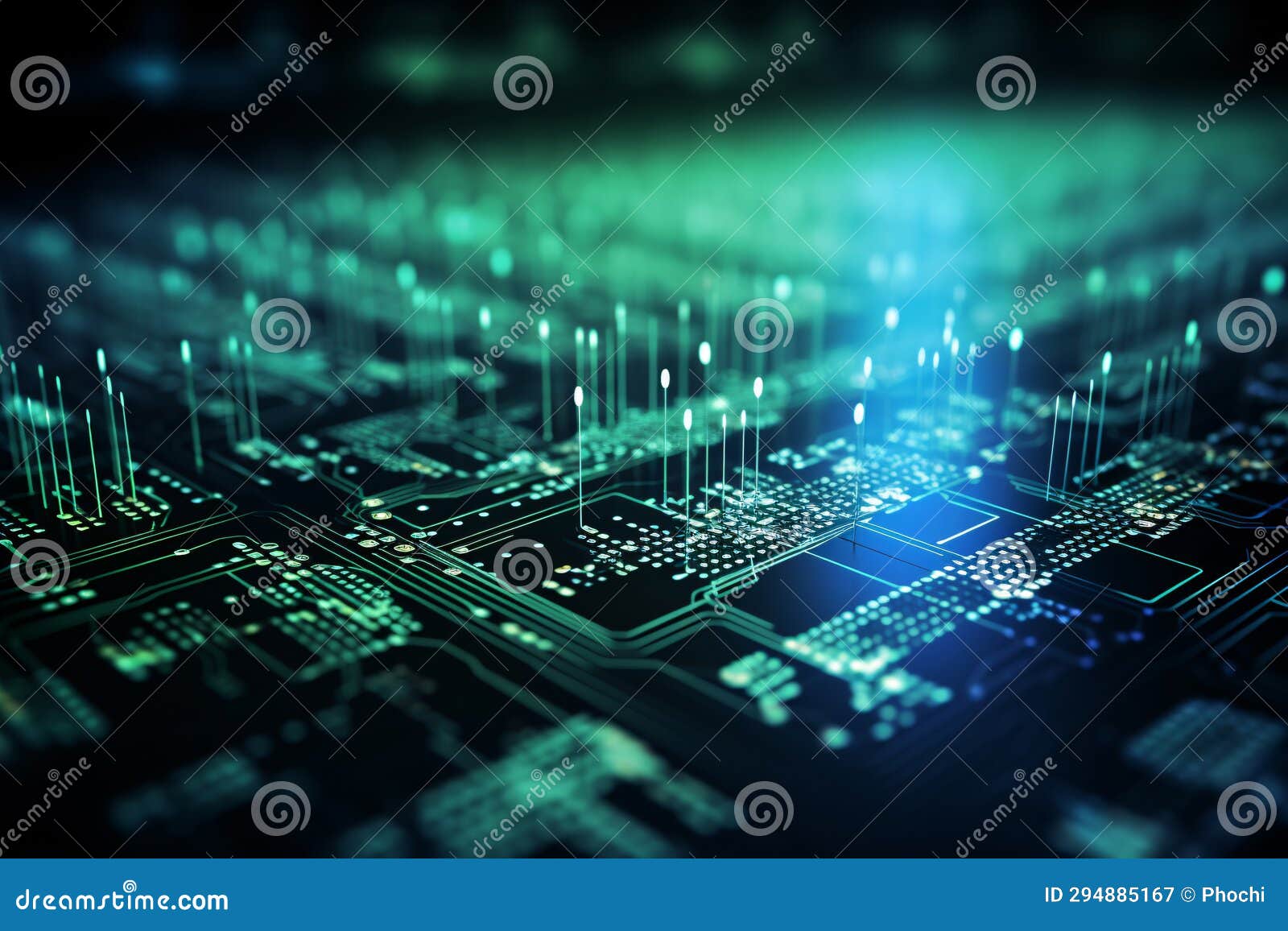 Binary Code Matrix. Digital Information Technology Background Stock Illustration - Illustration ...