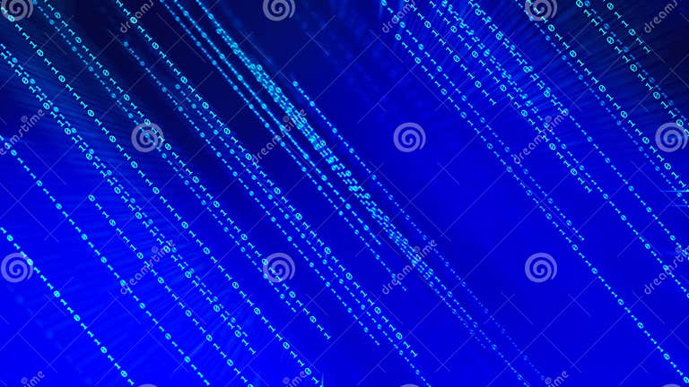 01 Or Binary Code Number Pattern Texture On The Computer In Digital 6601