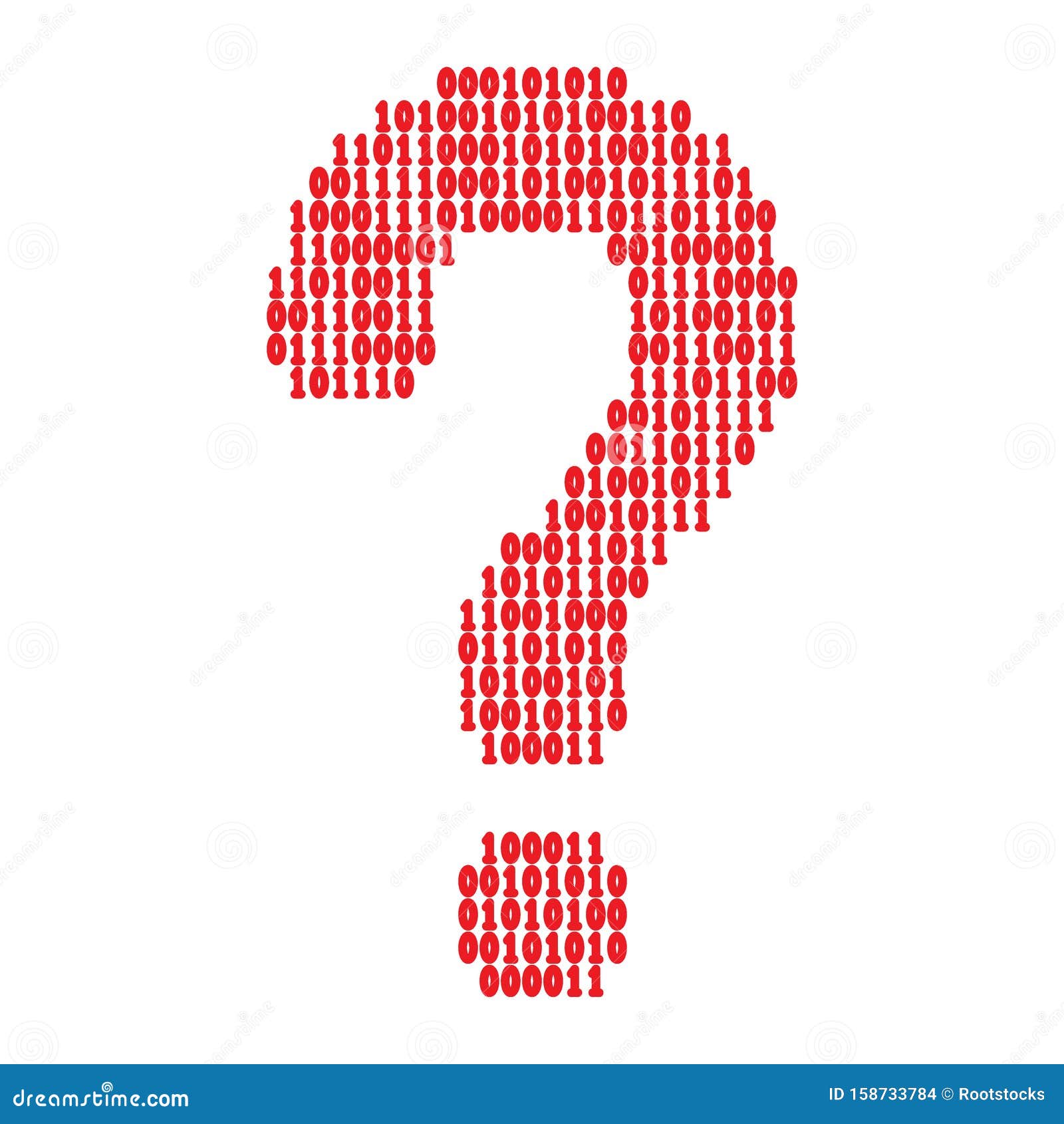Binary code question mark stock illustration. Illustration of line ... Binary code question mark stock illustration. Illustration of line ...