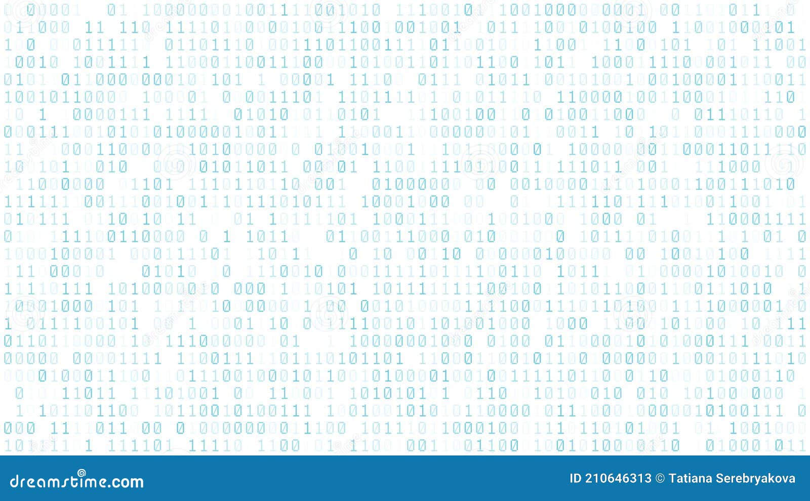 Binary Code Digital Information Technology Background Seamless Loop Stock Video - Video of ...