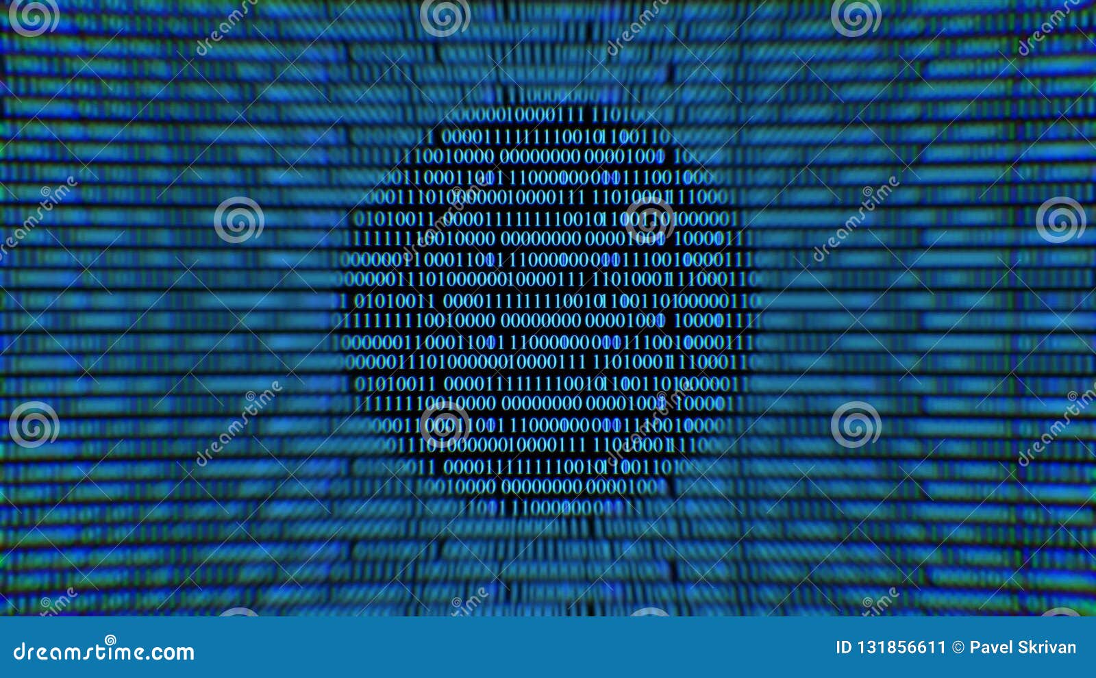 Binary Code Screen Data Code Stock Video Video Of Display Clip