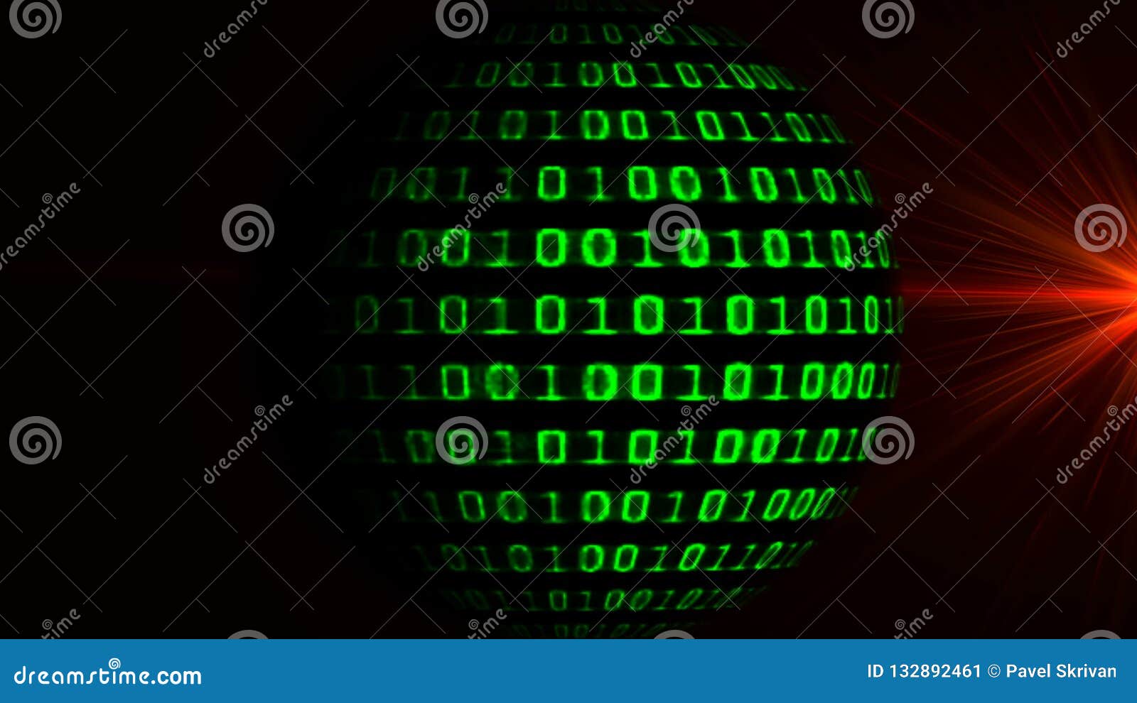 Binary Code Screen Data Code Stock Video - Video of program ...
