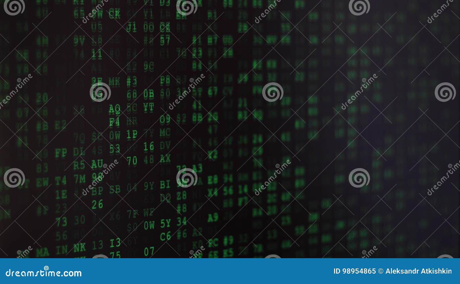 Binary code screen stock video. Video of number, hacker - 98954865