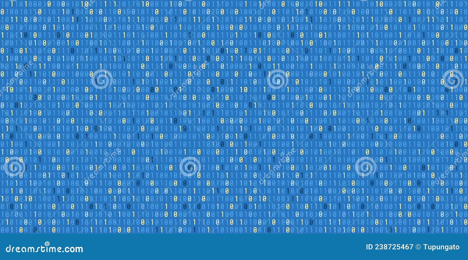 Binary Code Cyber Background Stock Vector - Illustration of texture, data: 238725467