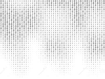 Binary Code. Streaming Decryption and Encryption Programming Computer Numbers, Machine ...