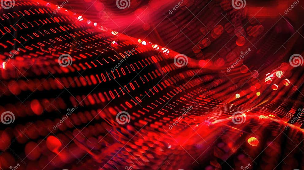 Binary Code Texture Encrypted Data Red Glowing Background AIG535 Stock ... Binary Code Texture Encrypted Data Red Glowing Background AIG535 Stock ...