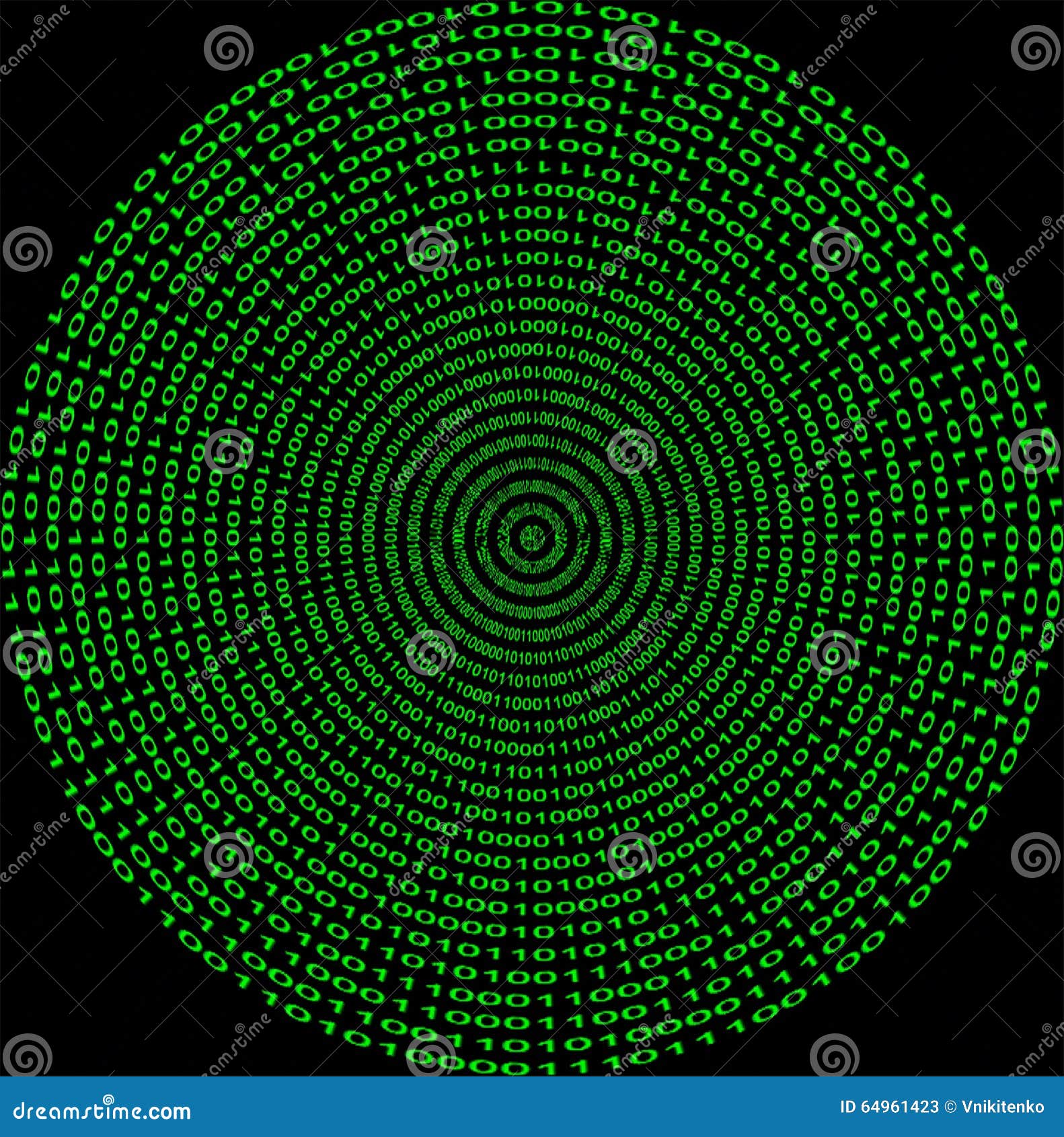A binary code texture stock image. Image of round, damage - 64961423