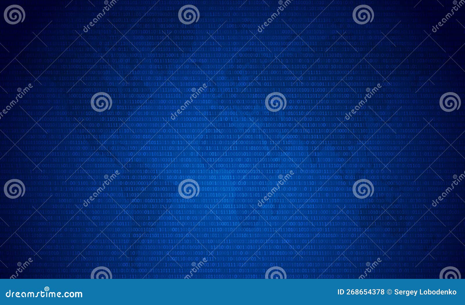 Binary Code With Two Binary Digits 0 And 1 On Blue Map Background Algorithm Binary Data Code