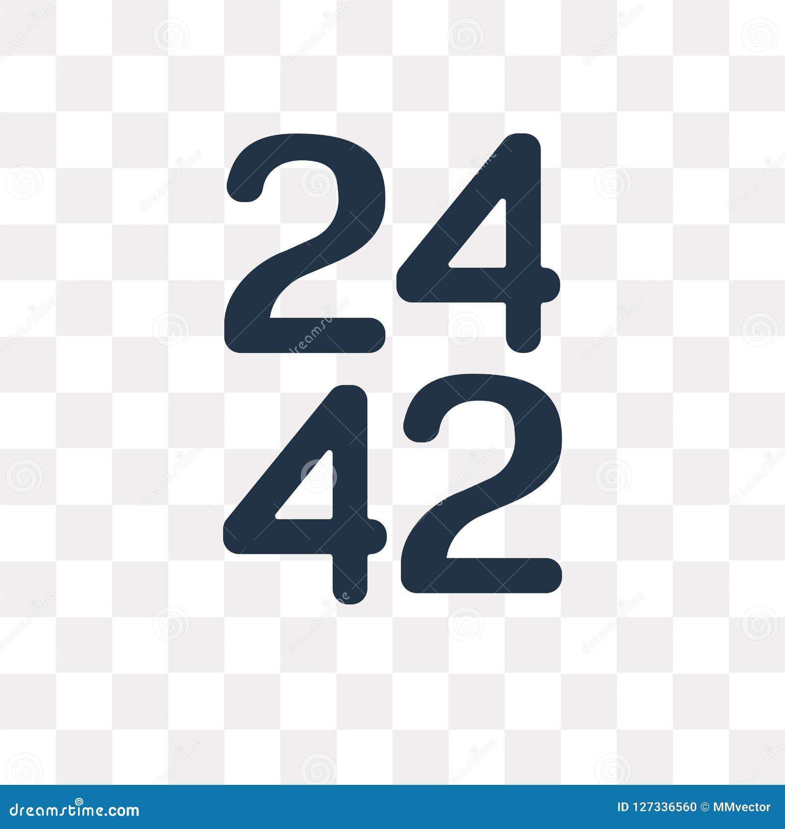 Binary Code Vector Icon Isolated on Transparent Background, Binary Code ...